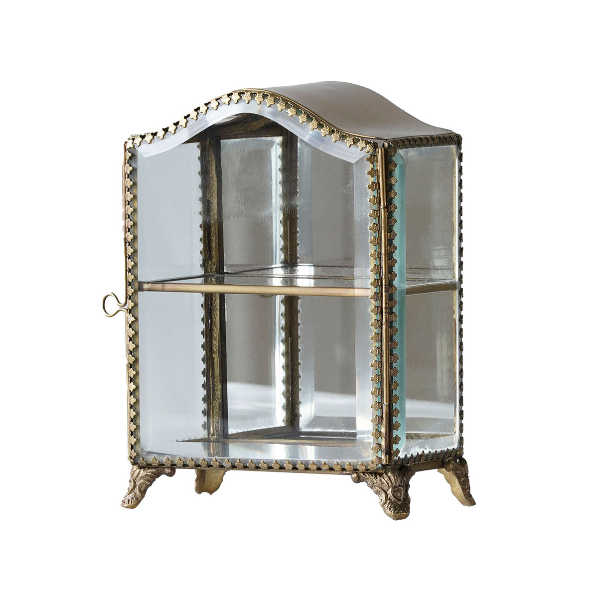 Ormolu Arch Top Display Box — Blue Ocean Traders