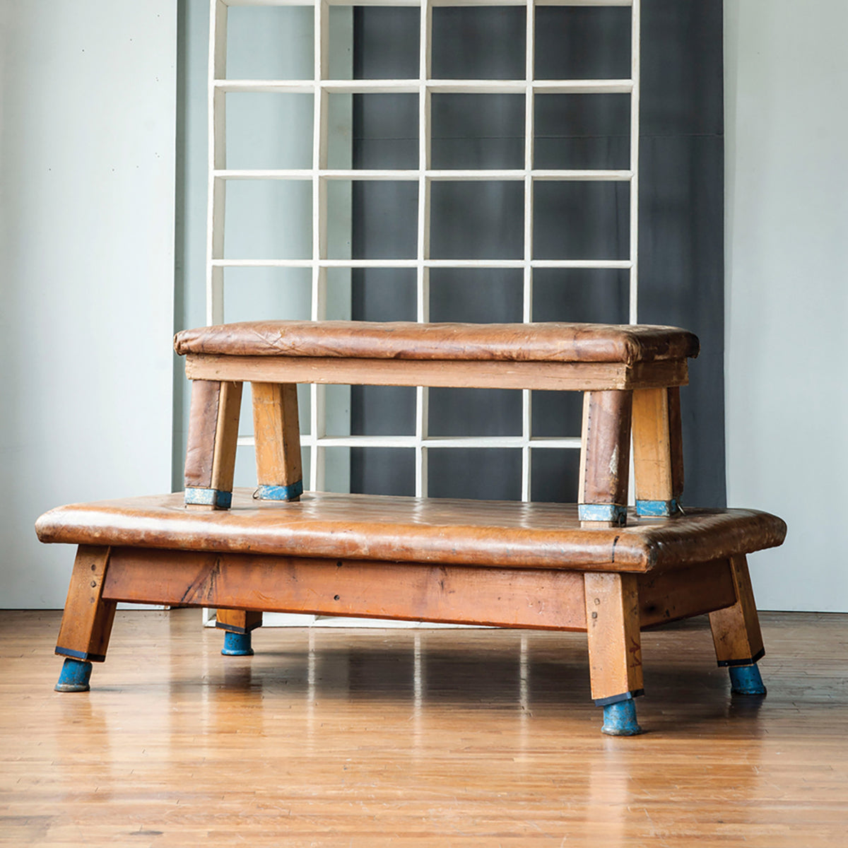 Leather Gym Table — Blue Ocean Traders